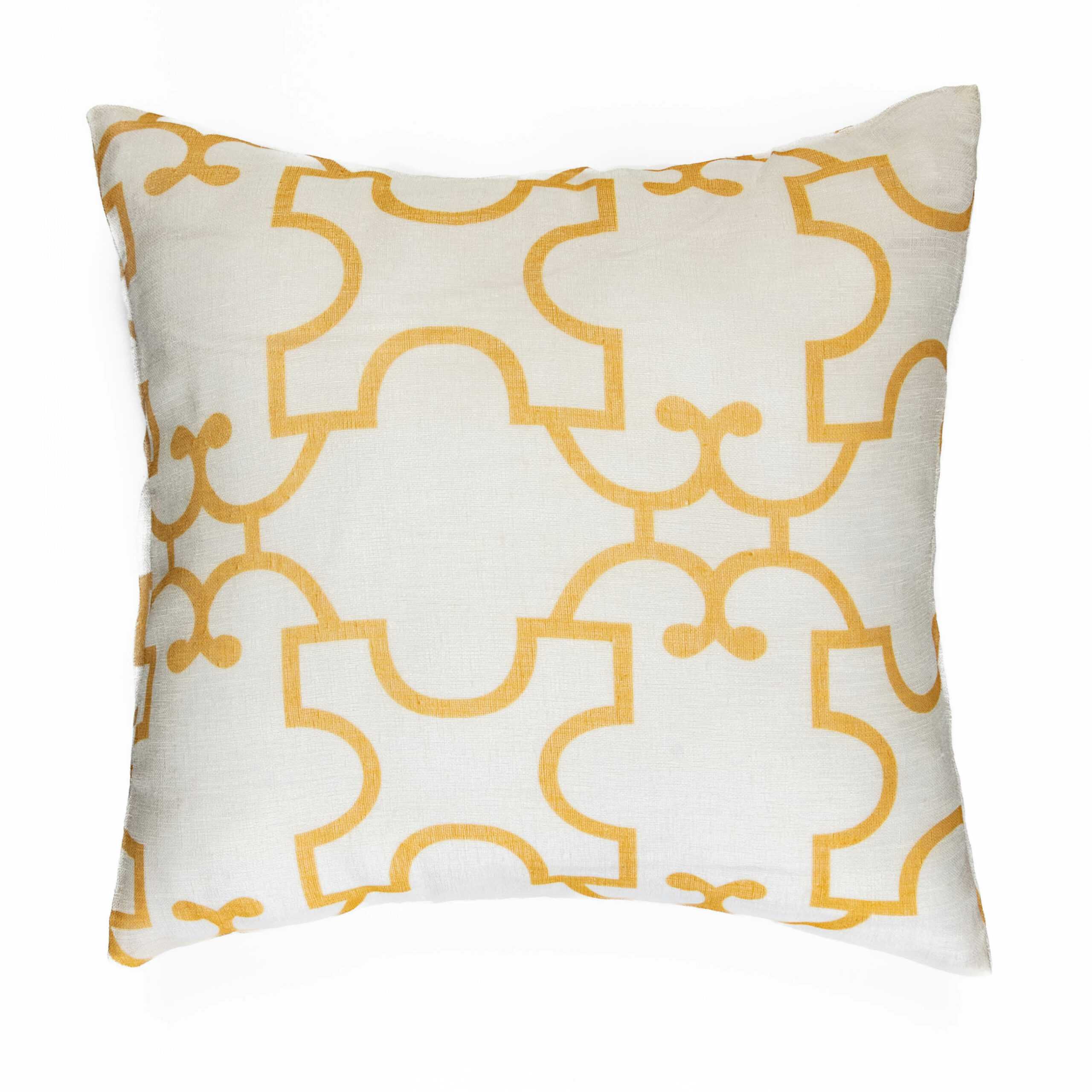 Yellow Charleston Pillow - Over The Top
