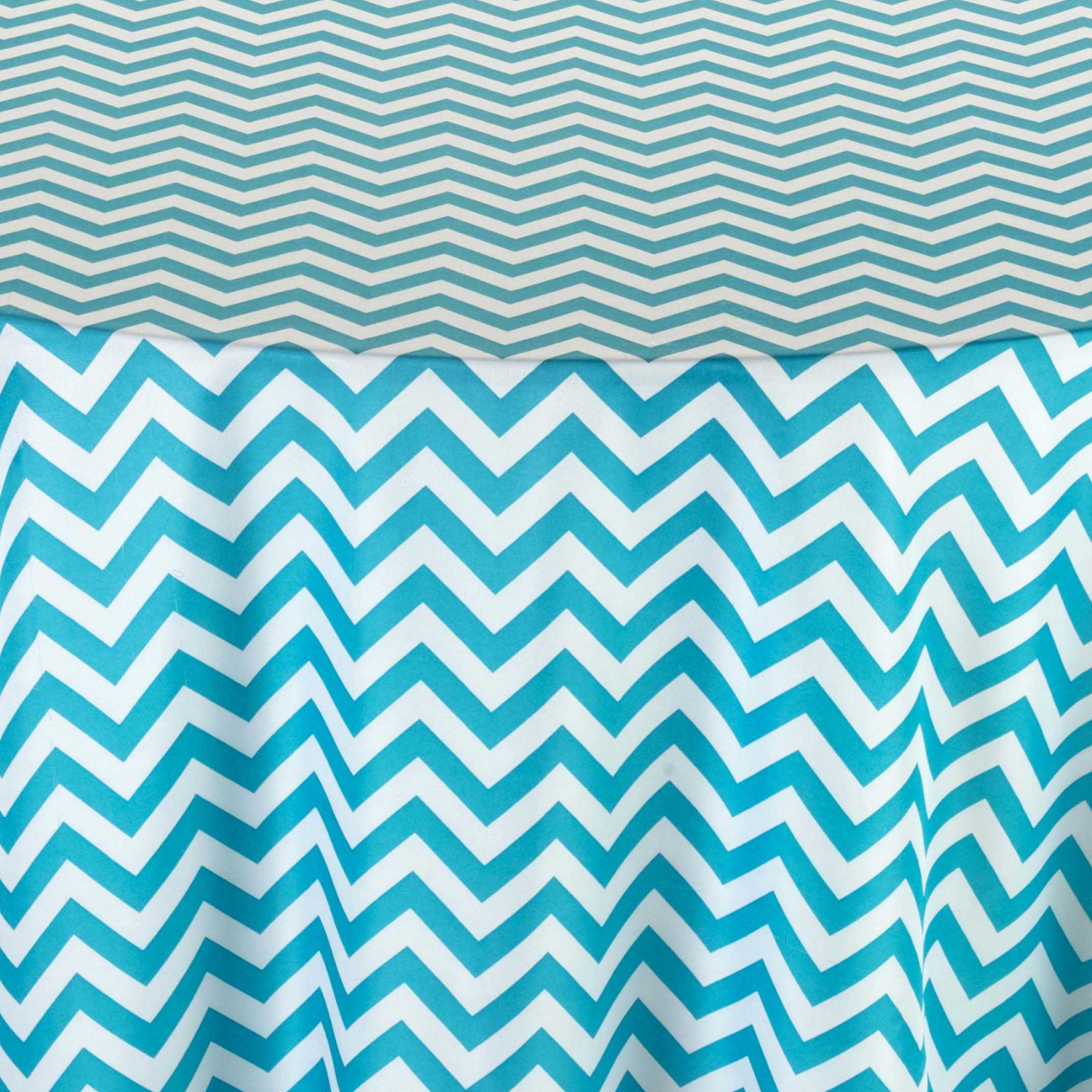 Turquoise Chevron Pattern
