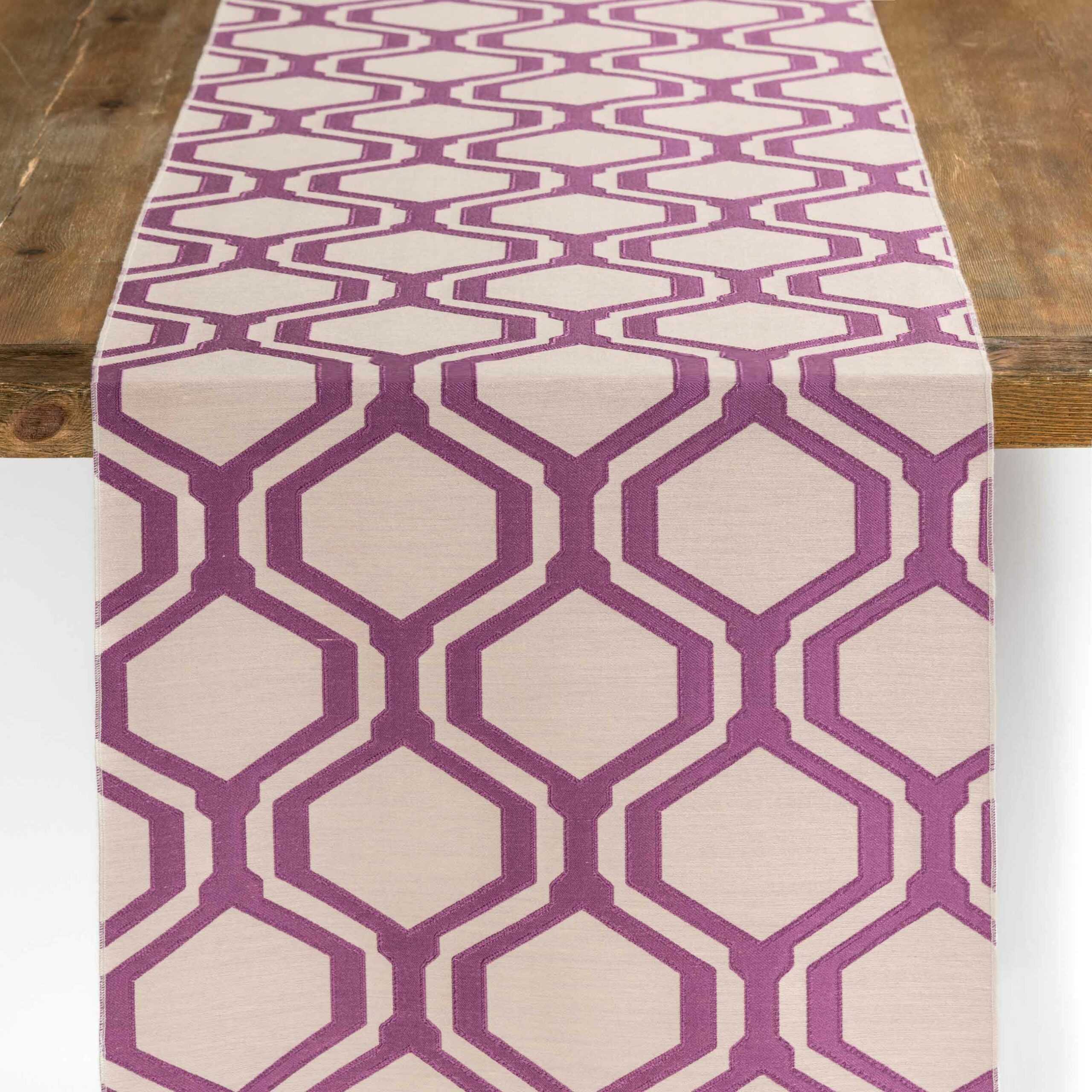 Purple Honeycomb Runner - Over The Top