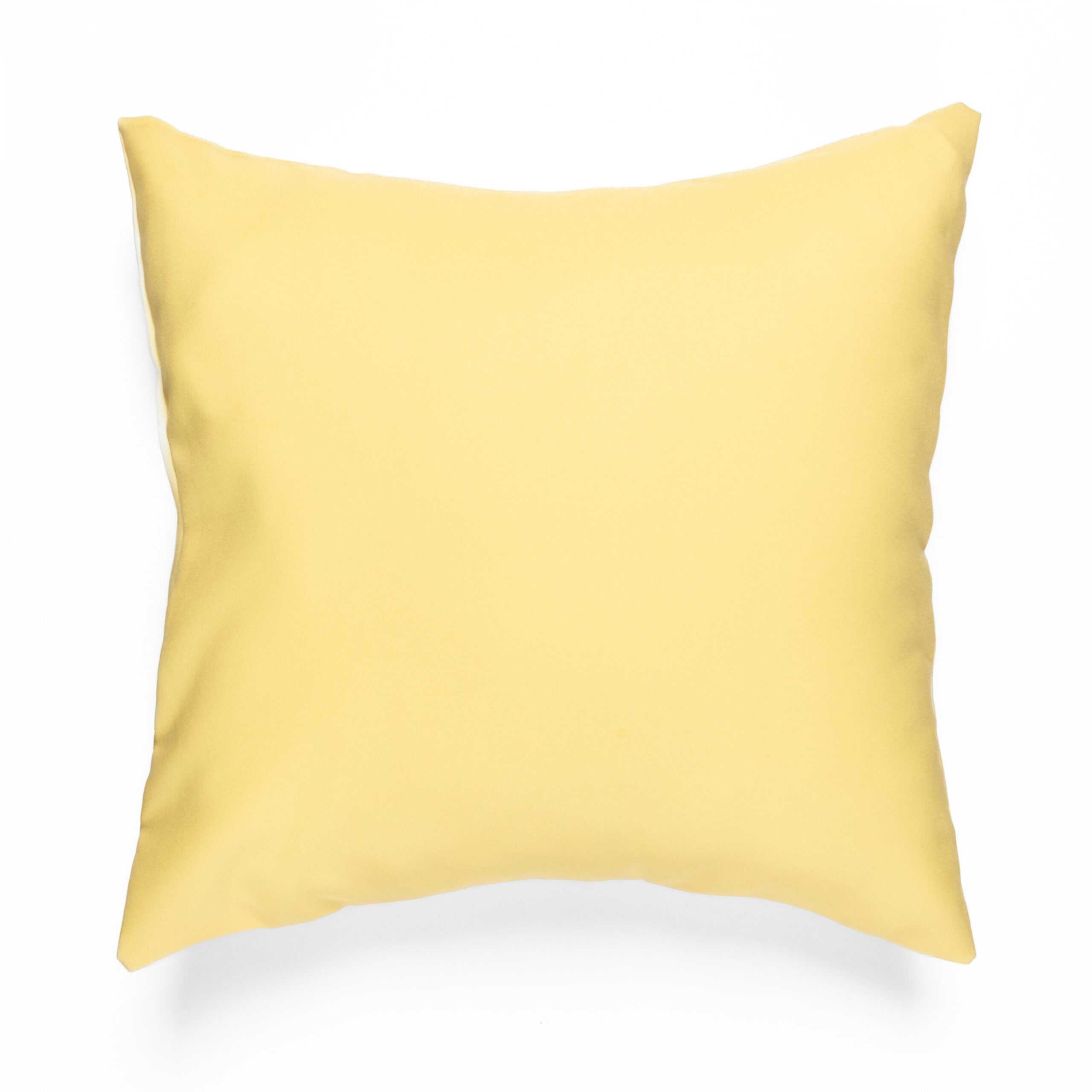 Light Yellow Solid Pillow - Over The Top