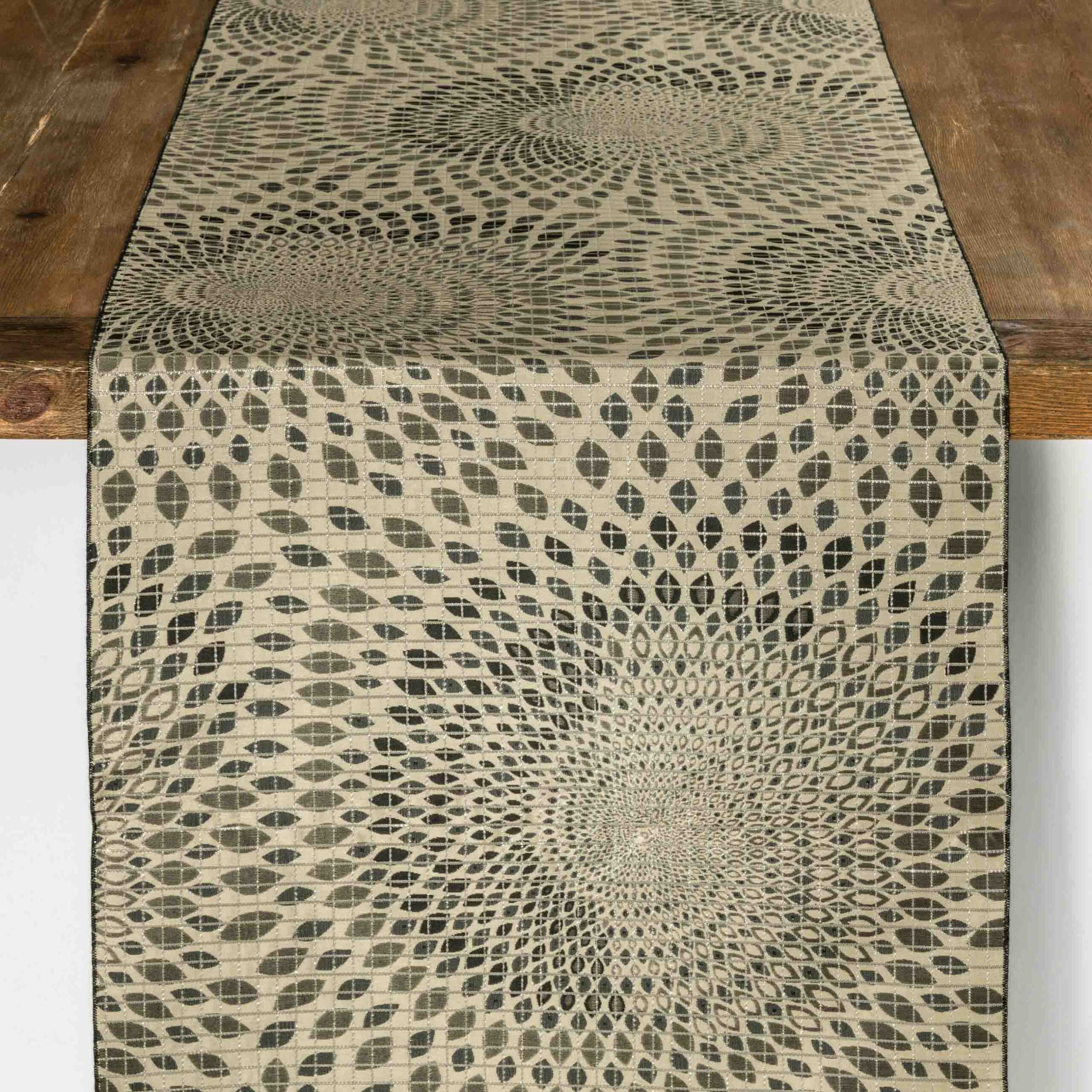 Black & Silver Quill Runner - Over The Top