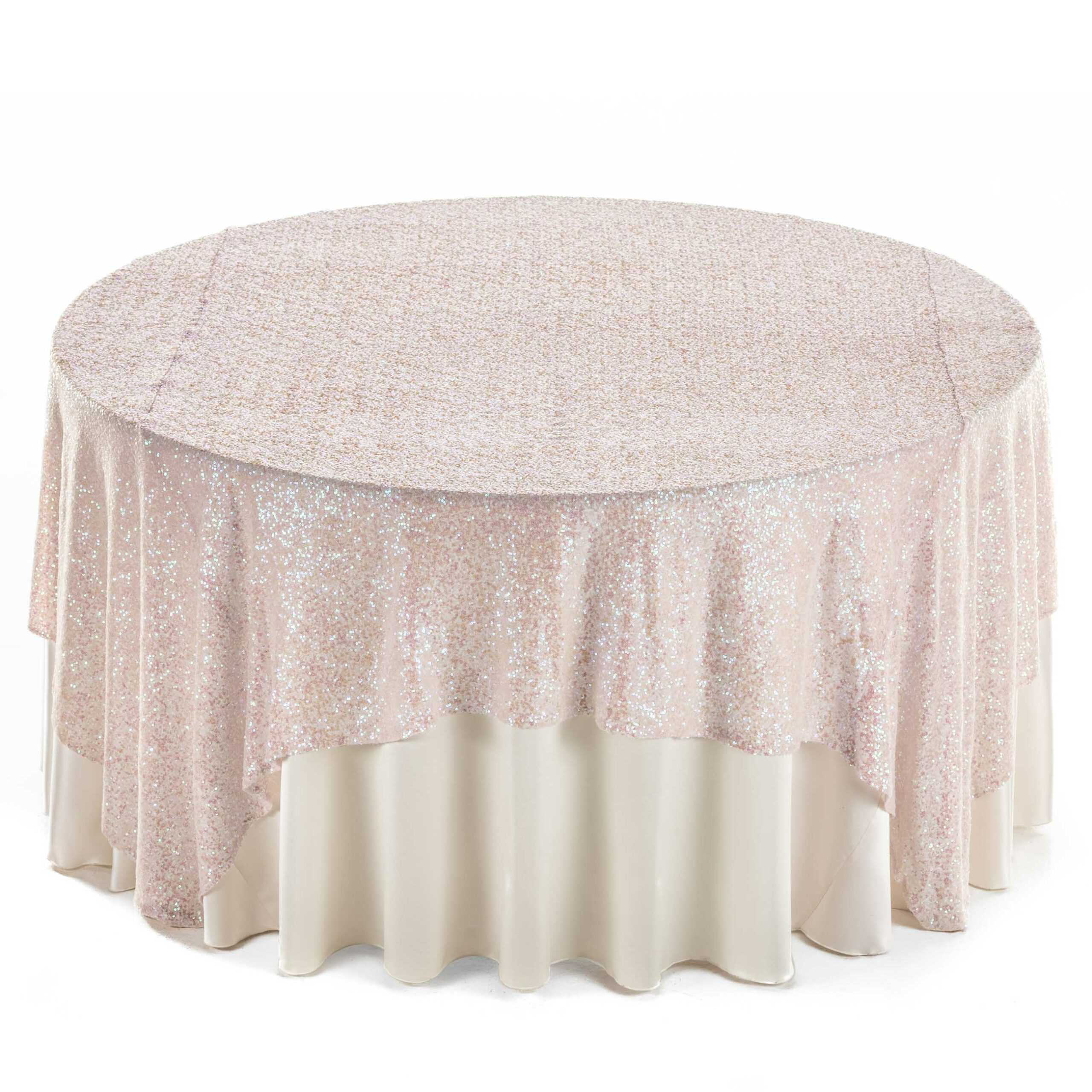 Pink Iridescent Micro Sequins - Over The Top