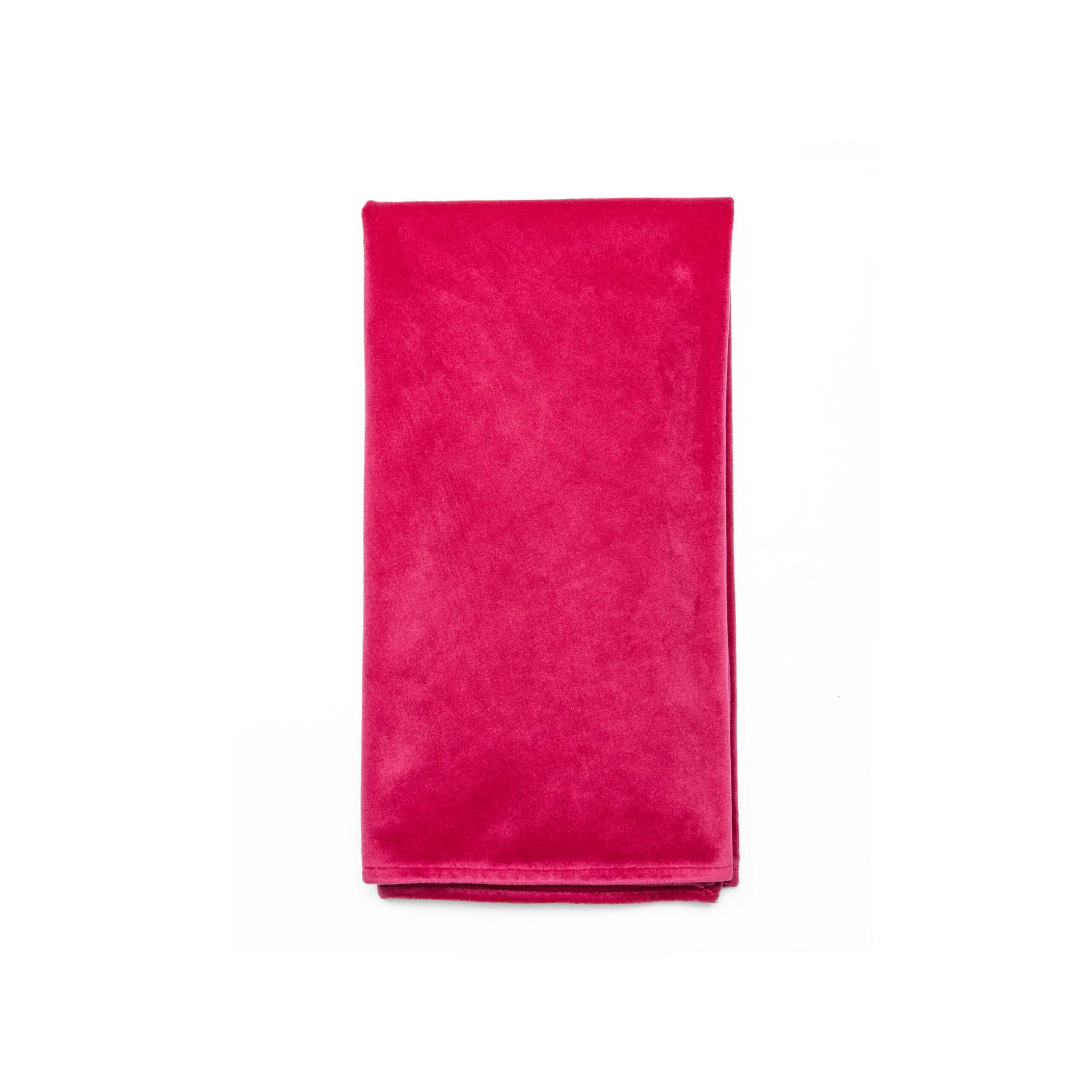 Raspberry Velvet Napkin - Over The Top