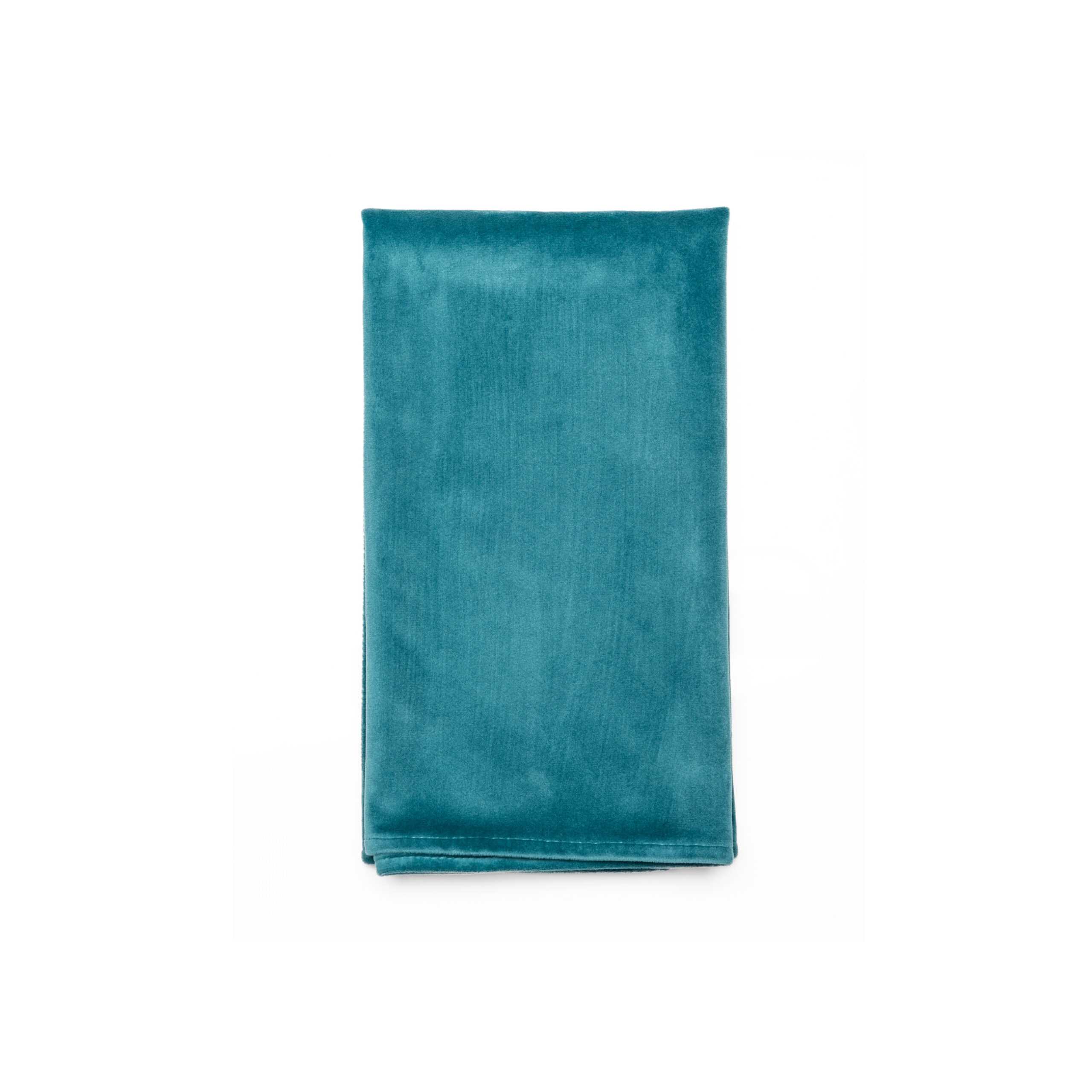 Turquoise Velvet Napkin - Over The Top
